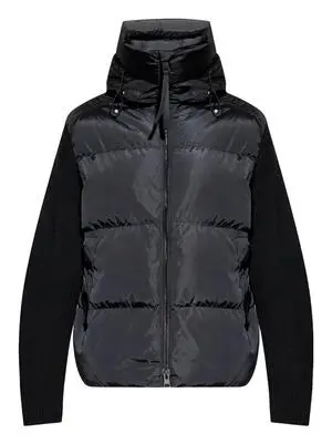 Canada Goose Quilted Padded Hooded Jacket - Black