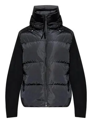 Canada Goose Quilted Padded Hooded Jacket - Black
