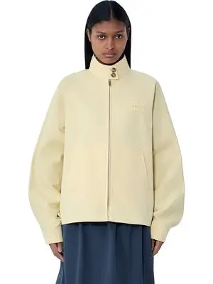 Miu Miu High-neck Zip Jacket - Multicolor