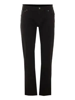Dolce & Gabbana Slim-fit Stretch Denim Jeans - Black