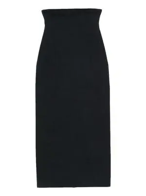 Issey Miyake Issey Miyake Cotton Blend Midi Skirt Multicolor