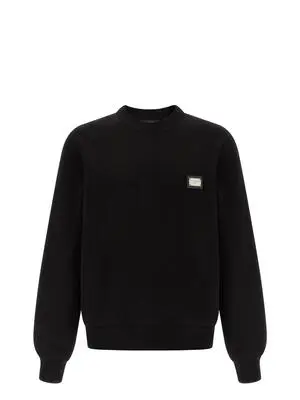 DOLCE & GABBANA DOLCE & GABBANA Logo Plate Sweatshirt