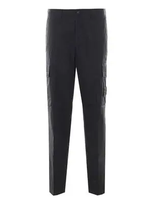Stone Island Ghost Logo Cargo Pants - Black