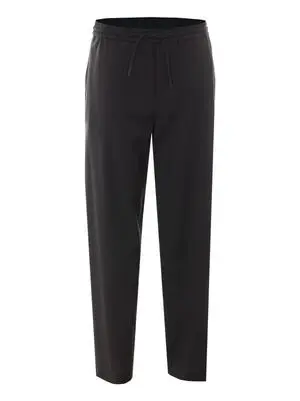 Loewe Wool Drawstring Pants - Black