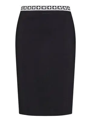 Versace Knit Midi Skirt - Multicolor