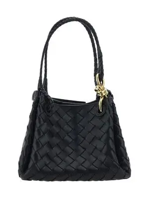 Bottega Veneta Small Parachute Shoulder Bag - Black