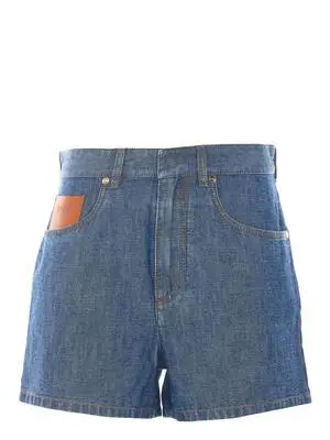 Fendi Denim Shorts - Blue