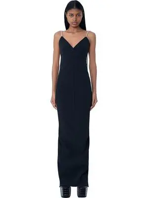 RICK OWENS Spaghetti Strap Column Dress