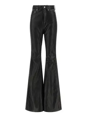 Rick Owens Bolan Bootcut Trousers - Black