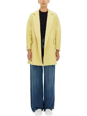 Max Mara Beira Overcoat - Yellow