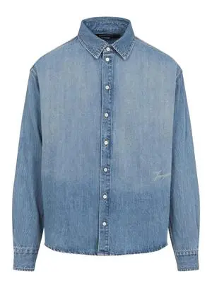 Jacquemus Simon De-nîmes Shirt - Blue