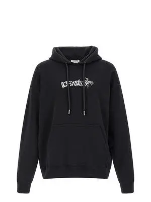 Off-White Heraldic Arrow Skate Hoodie - Black
