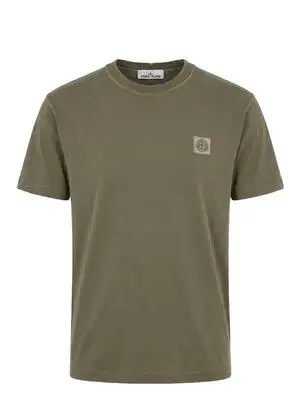 Stone Island Stone Island Green T-Shirts & Vests - T-Shirts Men Green