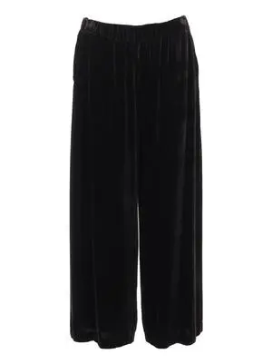 P.a.r.o.s.h Pantalone In Viscosa Misto Seta - Brown