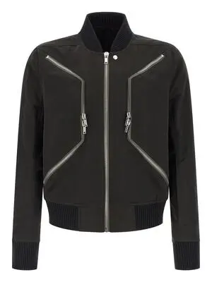 Rick Owens Heizer Flight Bomber Jacket - Black