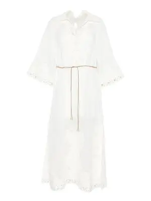 Zimmermann Indra Embroidered Maxi Dress - Multicolor
