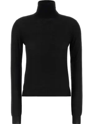 Prada Wool Turtleneck Sweater - Black