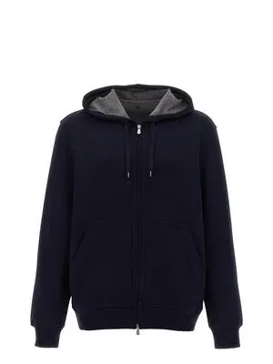 Brunello Cucinelli Hoodie - Blue