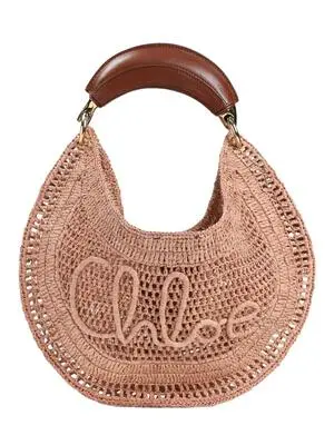 Chloé Raffia Hobo Bag - Multicolor