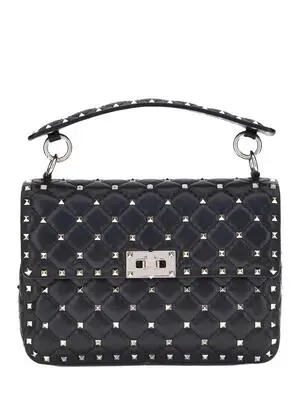Valentino Garavani Rockstud Spike Handbag - Black
