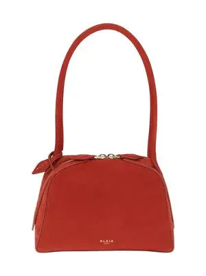 Alaïa Le Bouledogue Shoulder Bag Small - Red