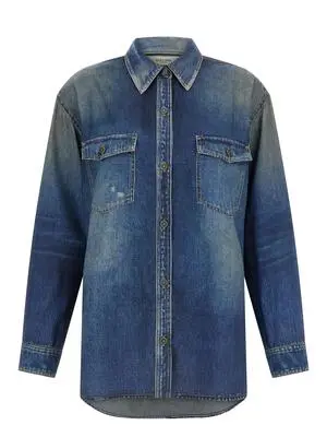 GOLDEN GOOSE Patty Shirt - Blue