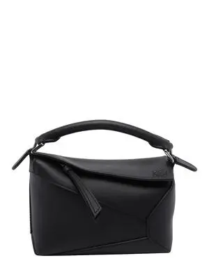 Loewe Mini Puzzle Edge Handbag - Black