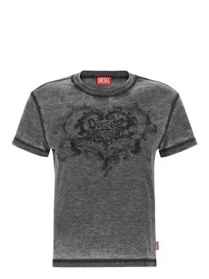DIESEL® Diesel Women 'T-Ila-Aa1' T-Shirt Gray
