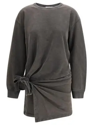Isabel Marant Étoile Zae Fleece Dress - Gray