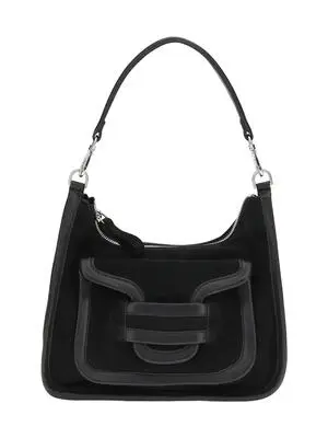 Pierre Hardy PIERRE HARDY Alpha Day Miss Leather Shoulder Bag Black
