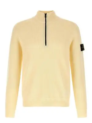 Stone Island Fine Knit Sweater - Cream