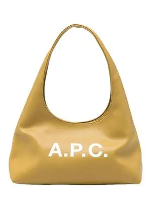 A.p.c. A.P.C. Leather Tote Bag Yellow