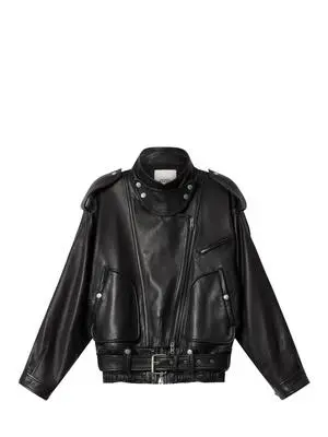 Isabel Marant Étoile Farza Leather Jacket - Multicolor