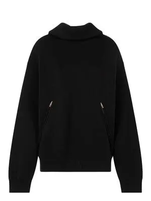 Balenciaga Back To Front Sweater - Black