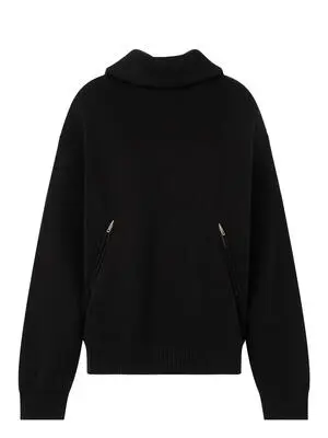 Balenciaga Back To Front Sweater - Black