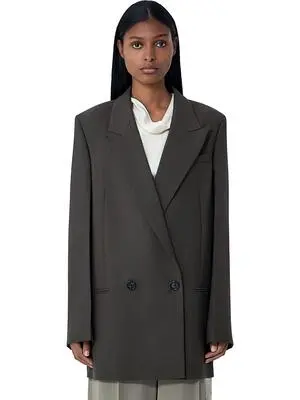 TOTEME Shield Wool-blend Blazer - Brown
