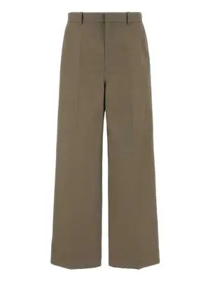 Balenciaga Trousers Wide-leg Trousers - Brown