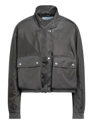 Prada Re-nylon Washed Jacket - Gray