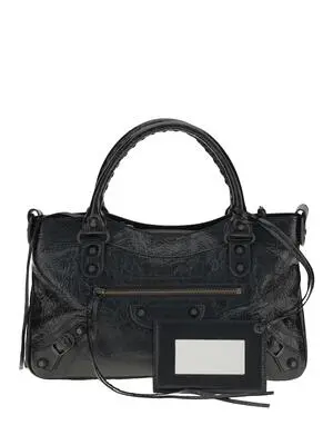 Balenciaga City First Shoulder Bag - Black