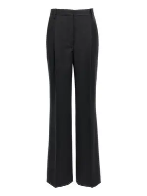 Dries Van Noten Portia Wool Pants - Black