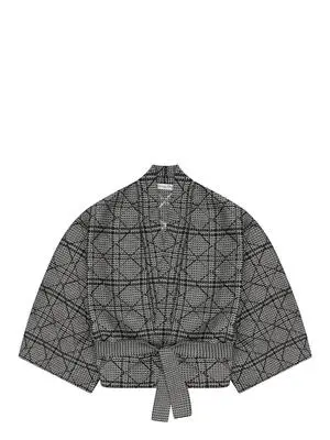 Dior CHRISTIAN DIOR Cannage Jacket Gray