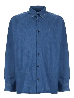 A.p.c. Camicia Mathias - Blue