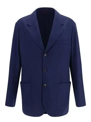 Brunello Cucinelli Cashmere Blazer - Blue