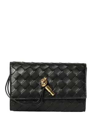 Bottega Veneta Andiamo Clutch Bag - Black