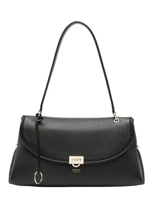 FERRAGAMO Shoulder Bags - Black