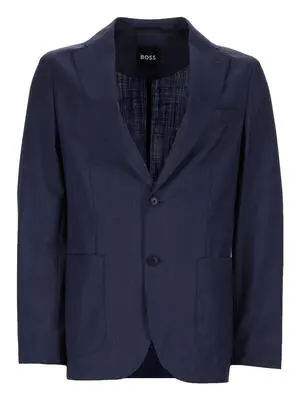 BOSS Giacca P-hanry - Blue