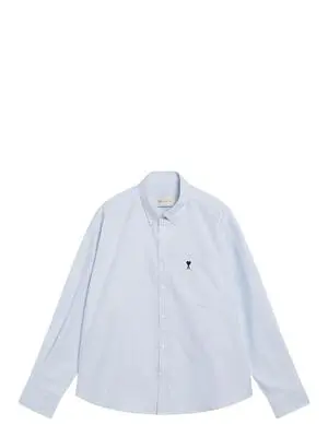 AMI Paris Light De Coeur Shirt - Blue