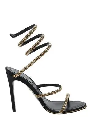 Rene Caovilla Cleo Pump Sandals - Black