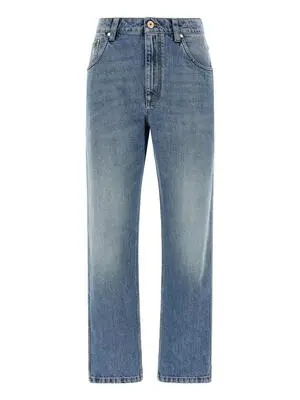Brunello Cucinelli The Straight Leg' Jeans - Blue