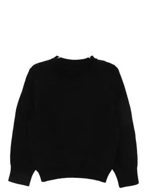 TOTEME Cotton Oversized Sweater - Multicolor